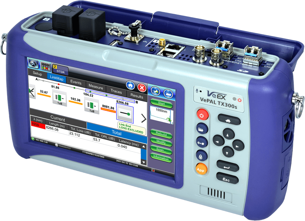 VeEX TX300s - OTDR Module | Escom Co., Ltd. - Solutions, services ...